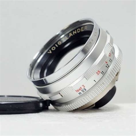 經典西德原福 大光圈標頭王 Voigtlander Septon 50mm F2 90new 二手或全新手動對焦鏡頭 攝影產品