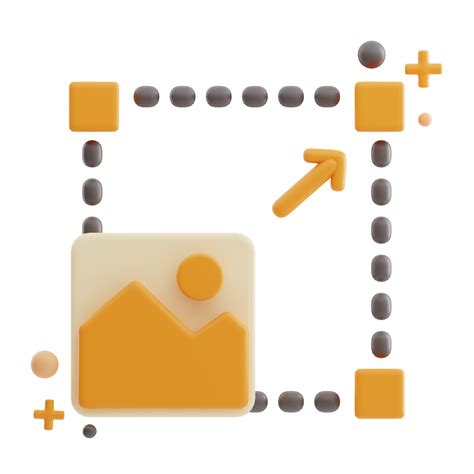 Resizing Art Design 3d Illustration 21014348 Png