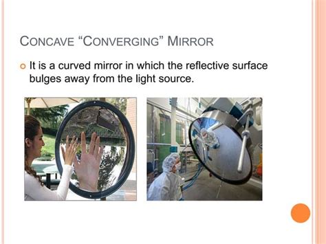 Curved Mirrors Concave And Convex Pptx 3 D Graphics Computer Software And Applications