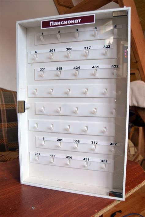 Шкафы для ключей Шкаф для ключей настенный 20 штук