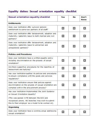 Free Orientation Checklist Samples In Pdf Ms Word