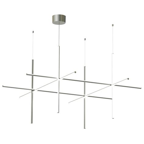 Coordinates S4 Hanglamp Led Argent Moon Flos Suspension Light Flos