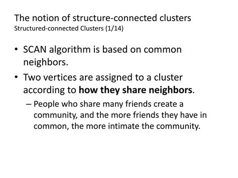 Ppt Scan A Structural Clustering Algorithm For Networks Powerpoint