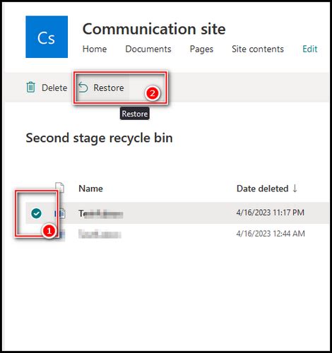 Sharepoint Restore Deleted Site Revive The Erased Site