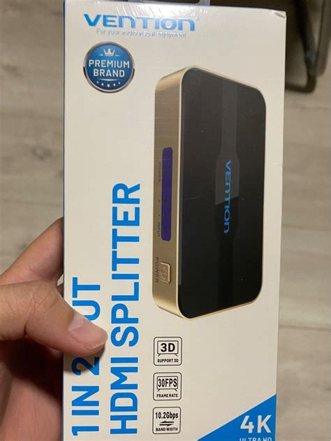 Vention Hdmi Switcher 1 Input 2 Output 4k Computers And Tech Parts