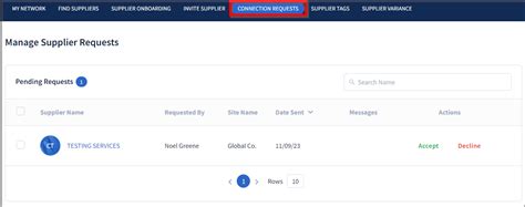 Connection Requests Connect Client