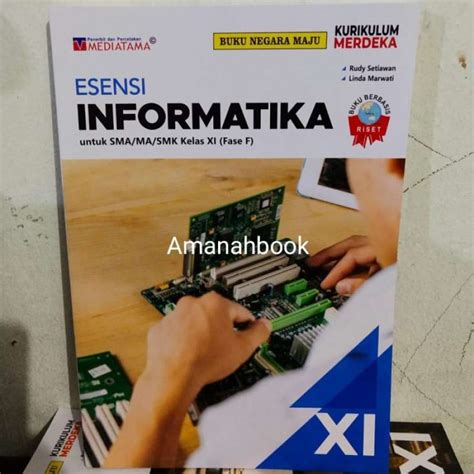 Promo Esensi Informatika Sma Kelas 11 Kurikulum Merdeka Mediatama