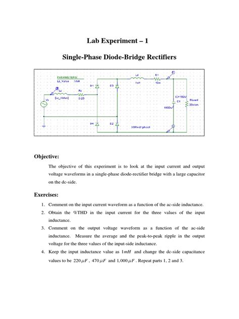 lab experiment 1 objective pdf