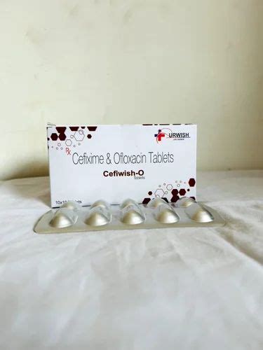 Cefixime Ofloxacin Tablets Packaging Size 10x10 At ₹ 700 Box In Sri Ganganagar