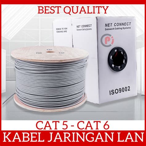 Jual Per Meter Kabel Internet Jaringan Lan Utp Rj Cat Cat Cat Cable Kota Medan Pi