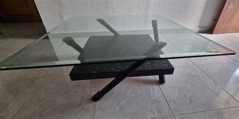 Tempered Glass Square Coffee Table Furniture And Home Living Furniture