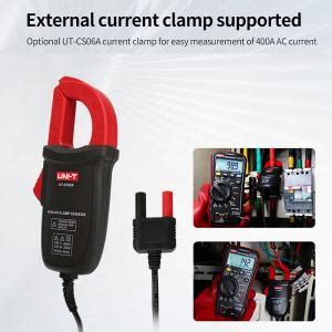 UNI T UT117C Auto-Range True RMS AC / DC Digital Multimeter with NCV ...