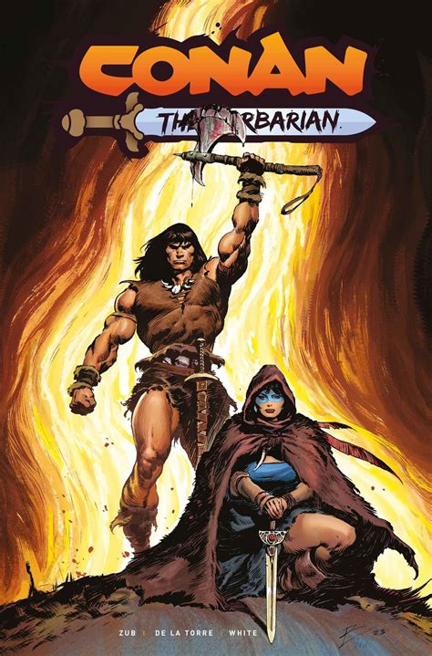 Conan The Barbarian #2 with Pictish Scout Brissa From Titan in August