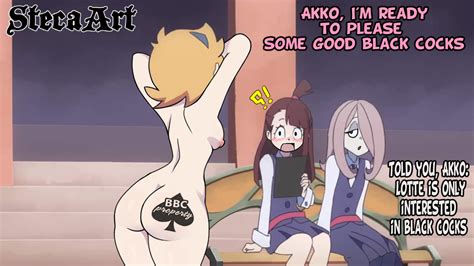 Rule 34 Akko Kagari Ass Blush Clothed Female Nude Female Legs Little