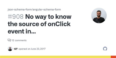 No Way To Know The Source Of OnClick Event In Arrays Tabarrays Issue Json Schema Form