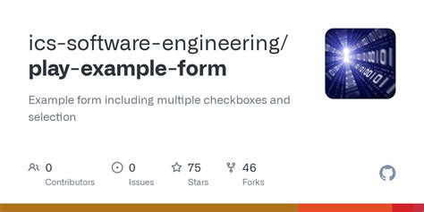 Github Ics Software Engineeringplay Example Form Example Form