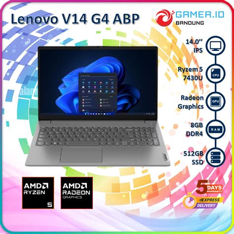 Jual Lenovo V G Abp Ryzen U Gb Gb Fhd Ips Shopee Indonesia