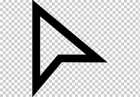 Computer Mouse Pointer Cursor PNG Clipart Angle Arrow Black Black And White Brand Free PNG