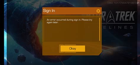 great the game has crashed r startrektimelines