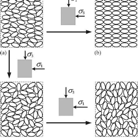 Schematic Of Fabric Anisotropy Of Sand Download Scientific Diagram