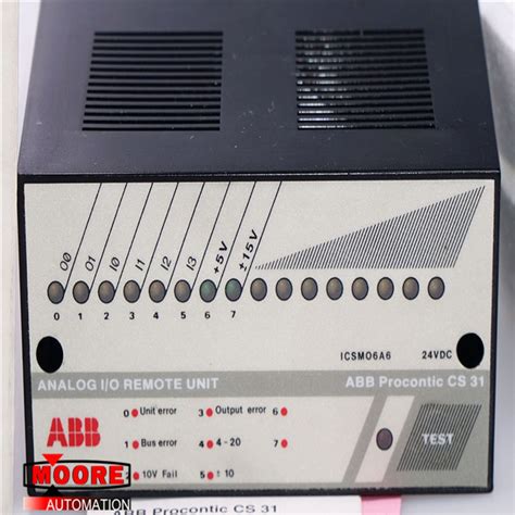 FPR R Analog I O Remote Unit ICSM A ABB Module