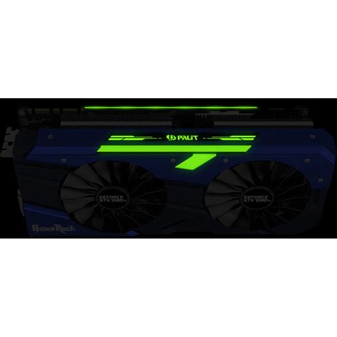 11GB Palit GeForce GTX 1080 Ti GameRock Premium Aktiv PCIe 3.0 x16 ...