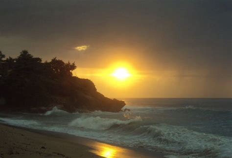 Atardeciendo Rincón Pr Puerto Rico Islas Atardecer