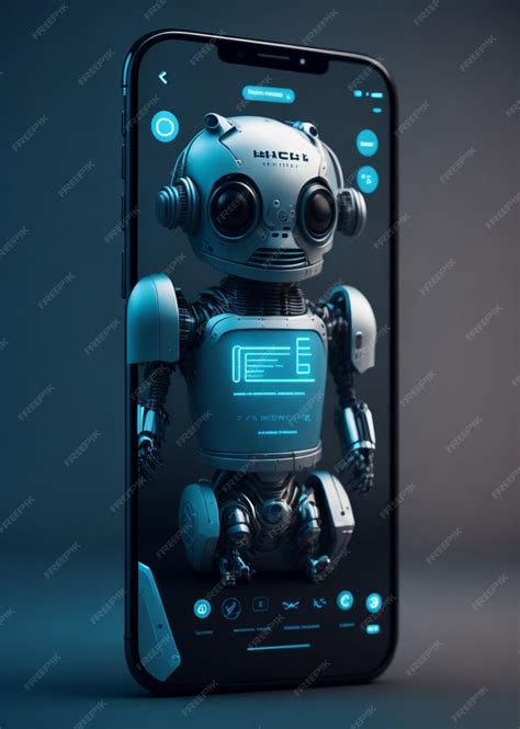 Premium Photo Chat Gpt Robot Background