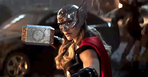 Natalie Portman Featured In Her Own Thor Love And Thunder Poster