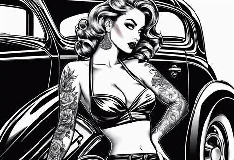 Pinup Tattoo Ideas TattoosAI