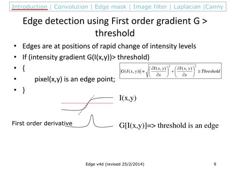 Ppt Chapter 3 Image Processing And Computer Vision Edge Detection And Image Filtering