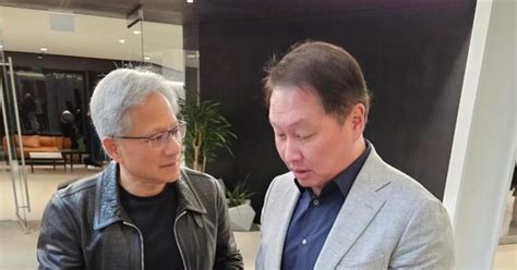 젠슨 황 최태원 회장과 내일 만날 것…매우 기대[ces 2025]