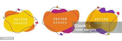 추상 액체 디자인 프레임입니다 현대 유체 기하학적 배너 벡터 일러스트 템플릿입니다 0명에 대한 스톡 벡터 아트 및 기타 이미지 0명 개체 그룹 기하 도형 Istock