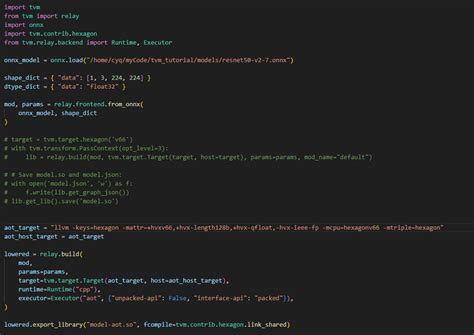 How Can I Build Aot Module For Hexagonv66 Questions Apache Tvm Discuss