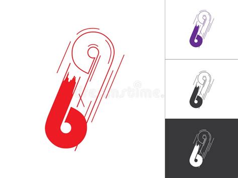Initial Number 69 Logotype Line Concept In Vector Modern Number Logo Design Template Stock