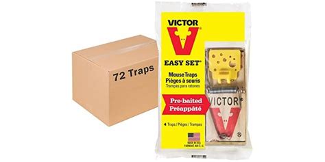 Victor Easy Set Mouse Trap 18 Pack