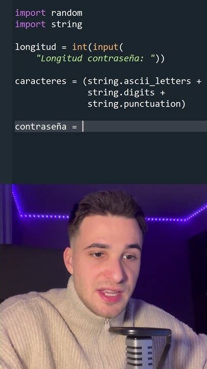 Así Creo Una Contraseñas Segura En Python 👩‍💻 Youtube