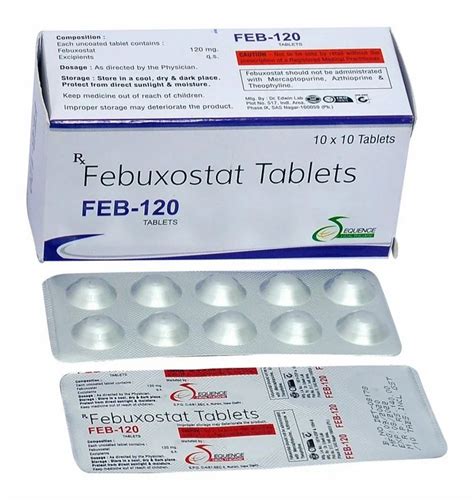 Febuxostat Tablets At Best Price In Mumbai By Prissm Pharma Id