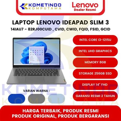 Jual Laptop Lenovo Ideapad Slim Iau Intel Core I U Intel Uhd Graphics Gb Gb W
