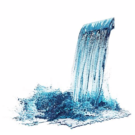 waterfall 3d model 19 obj fbx max free3d