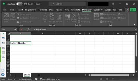 How To Generate Lottery Numbers In Excel
