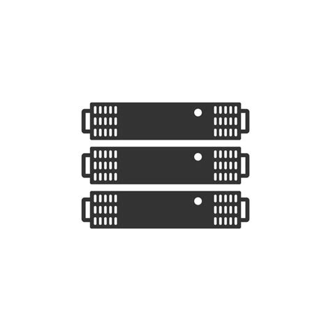 ᐈ Server rack clip art stock icon, Royalty Free data center rack ...