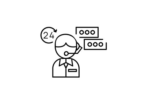 Communication Operator Outline Symbol Graphic By Tivecreate · Creative Fabrica