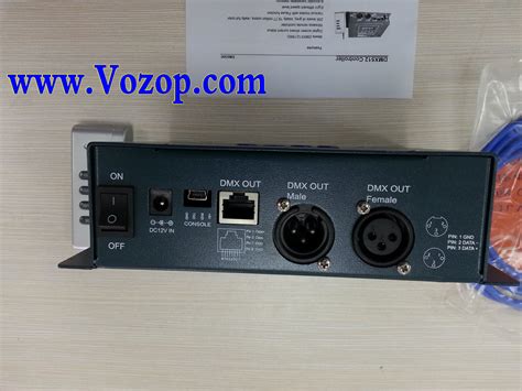 Stand Alone CH XLR RJ Euchips DMX Master LED Controller DMX