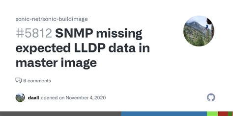 Snmp Missing Expected Lldp Data In Master Image · Issue 5812 · Sonic