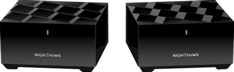 Netgear Nighthawk Ax Dual Band Mesh Wi Fi System Pack Black Mk Nas Best Buy