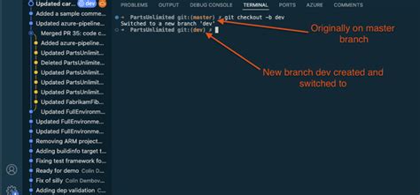 Azure Devops Version Control Using Git And Vs Code Dev Community