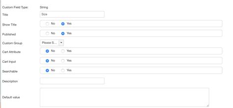 importing multi variant custom field