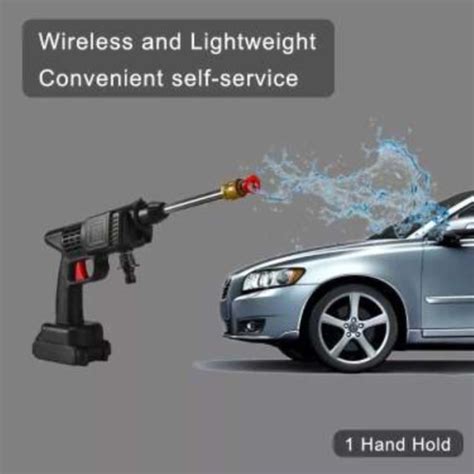Portable High Pressure Spray Water Gun Cordless Pressur Washer For