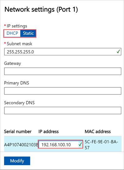 Tutorial To Configure Network Settings For Azure Stack Edge Pro 2 Device In Azure Portal